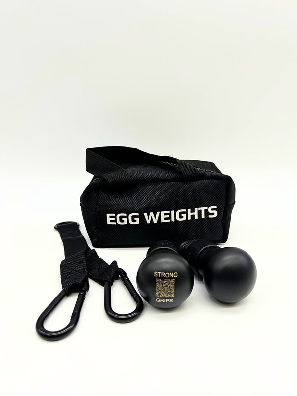 Strong Grip - Premium Rotating Cable Attachment - Egg Weights