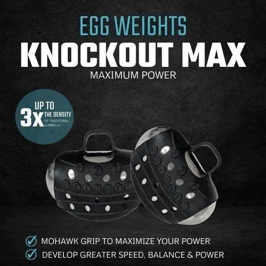 5.0 lb Set "Knockout Max" - Egg Weights