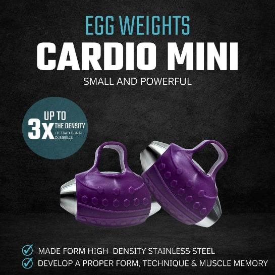 2.0 lb Set “Cardio Mini” - Egg Weights